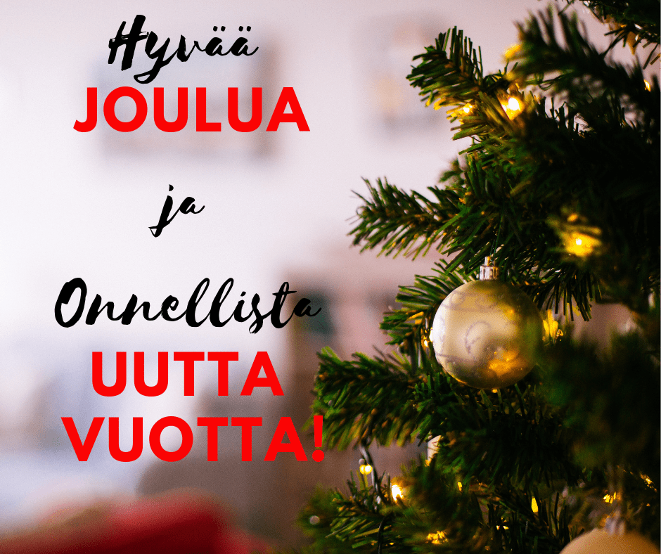 Hyvää joulua ja menestyksekästä uutta vuotta 2019! | Nordic JobCentre